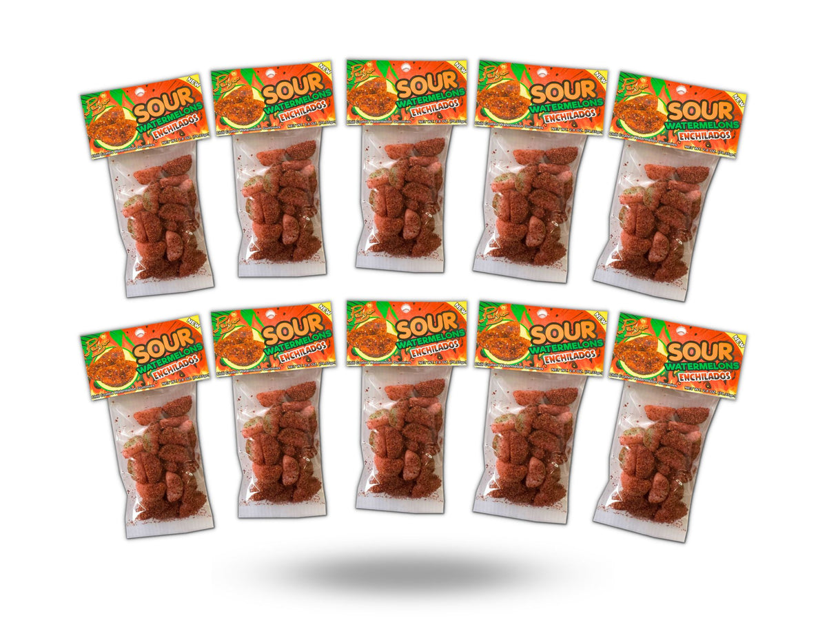Sour Watermelons Enchilados – Parga To Go!